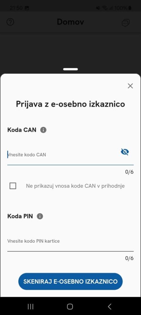 Prijava v storitev prek mehanizmov OnePass-a - Rekono