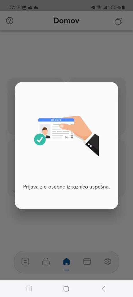 Prijava v storitev prek mehanizmov OnePass-a - Rekono